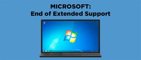 Microsoft End Of Extended Support For Windows 7 Windows Server 2008