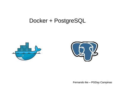 docker e postgresql pdf