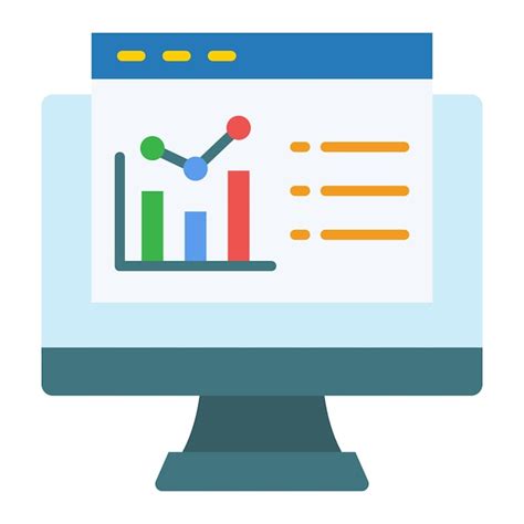 Premium Vector Statistics Icon
