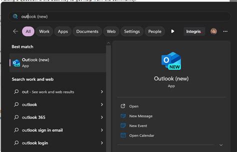 I Did The New Outlook Function And The Old One Disappeared Microsoft