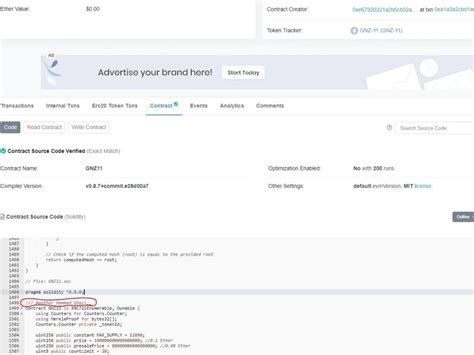 a secure and gas efficient smart contract in solidity upwork