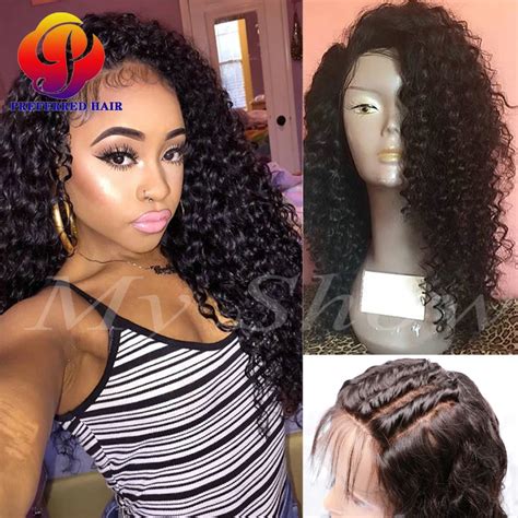 100 Indian Remy Human Hair Full Lace Wig For African American U Part