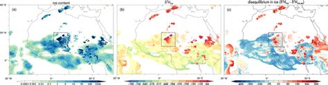 Spatial Distribution Of Ice And Its Isotopic Composition At 200 Hpa At Download Scientific