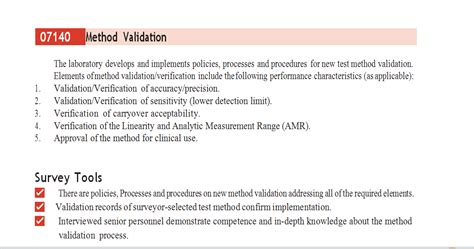 بسم الله الرحمن الرحيم 7140 Method Validation