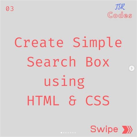 How To Create A Search Box Using Html And Css