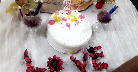 طريقة عمل كيكه عيد ميلاد على اصولها بطريقة سهلة وسريعة من Ghada Kh