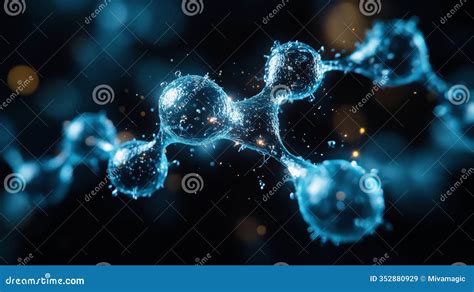 Molecular Dynamics And Interactions In Biological Systems Stock Image