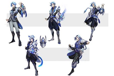 ArtStation Porcelain Protector Ezreal Concept Steve Zheng Character
