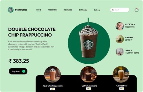 Apoorv Jha On Linkedin Starbucks Starbucksui Uidesign