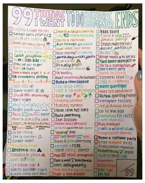 Pin On Bucket Lists In 2024 Summer Bucket Summer Bucket List For