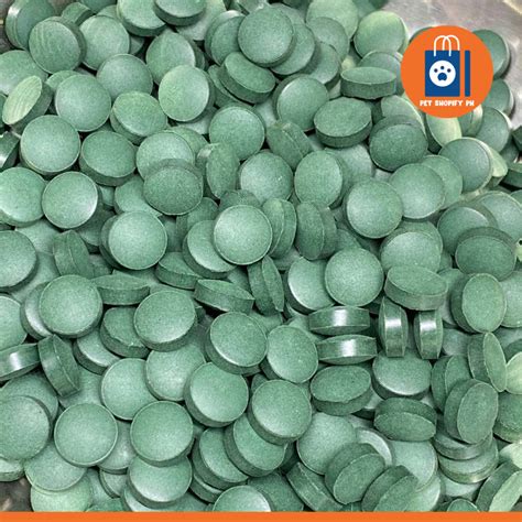 Spirulina Tablet Food For Aquarium Spirulina For Fish Color Spirulina