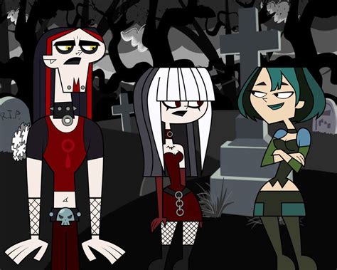 Camp Tv Goth Gwen Total Drama Island Fan Art 19742404