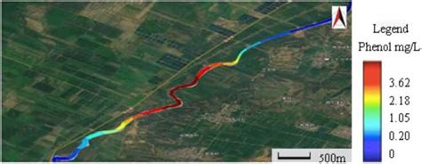 Diffusion Status 6 H After The Phenol Leakage Event Download