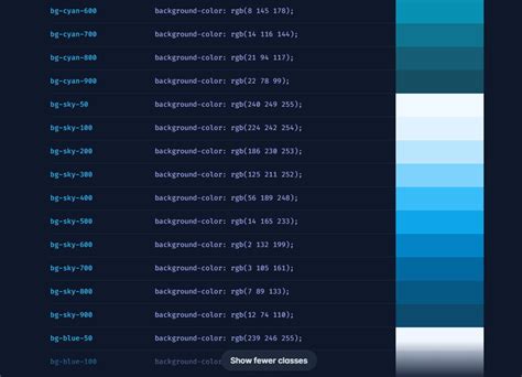 html vscode tailwind css how to have all colors in intellisense like `bg sky` stack overflow
