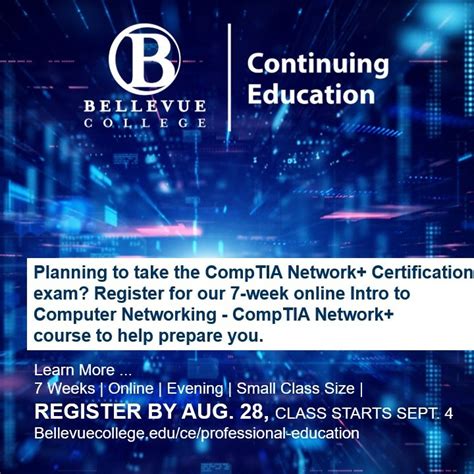 Bellevuecollegecontinuingeducation Comptianetworkprepclass Comptiaprepclass