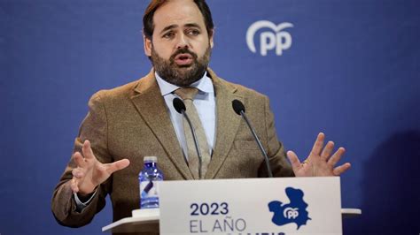 El Candidato Del PP A La Junta De Castilla La Mancha Atribuye Sus