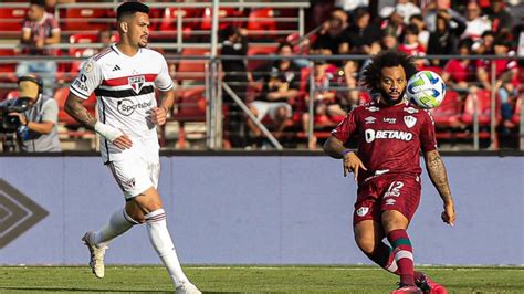 Fluminense x São Paulo veja onde assistir e as escalações