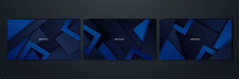 추상 파란색과 검은색 다채로운 벡터 기술 배경 디자인 브로셔 웹사이트 전단지 기하학적 파란색과 검은 색 다채로운 벽지 포스터 인증서 프리젠 테이션 방문 페이지 0명에 대한