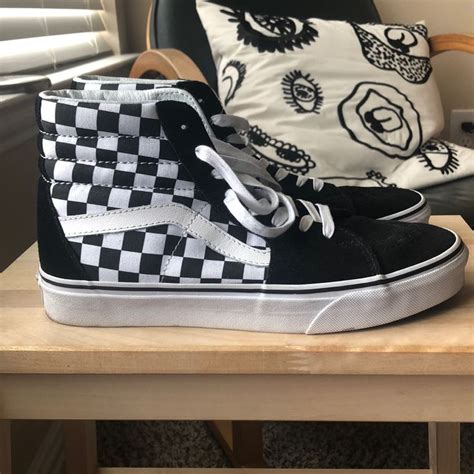 Hightop Checkered Vans Vans Checkered Vans Vans Shoes