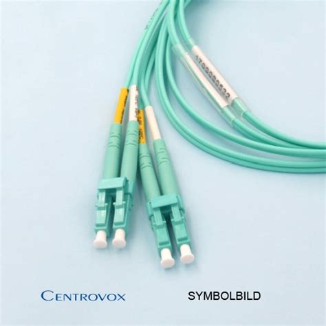 Lwl Patchkabel Multimode Om3 Duplex 50125 Om3 30 M Lc Lc Centrovox