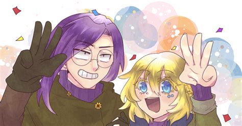 軛】 【軛】3周年おめでとう！！【fa】 小鮫のイラスト Pixiv