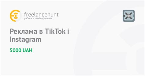 Реклама в Tiktok и Instagram • фриланс работа для специалиста • категория Продажи и генерация