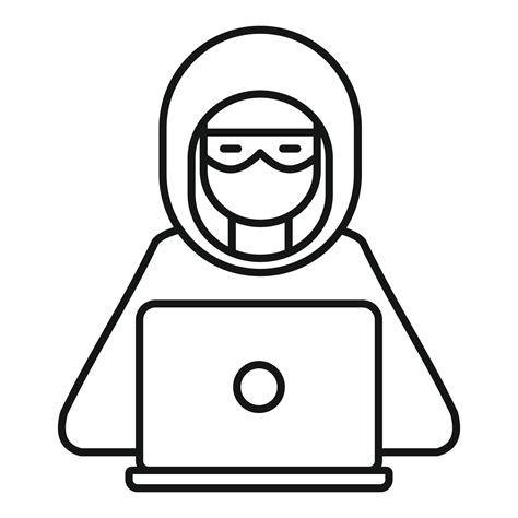 Hacker Man Icon Outline Style 14541792 Vector Art At Vecteezy Hacker Man Icon Outline Style 14541792 Vector Art At Vecteezy