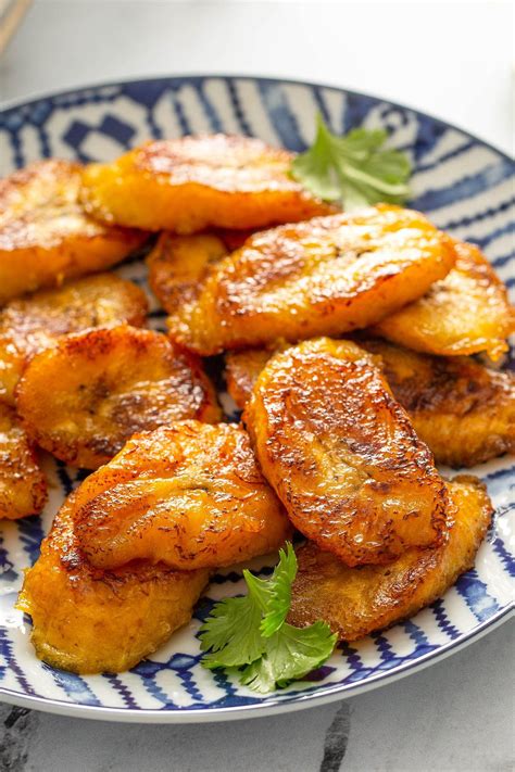 Pan Fried Sweet Plantains Authentic Recipe For Puerto Rican Maduros