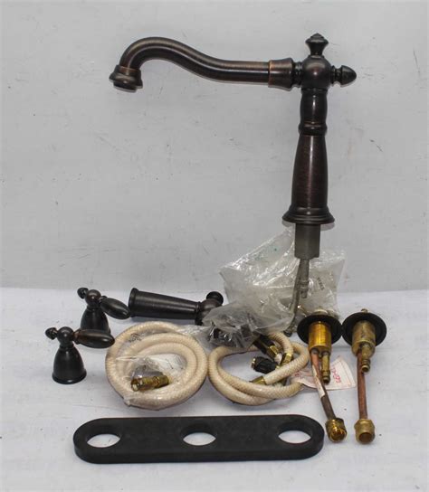 Two Handle Kitchen Faucet With Spray Two Handle Kitchen Faucet With