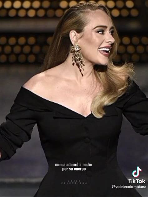 Adele Hablando Sobre El Cambio De Su Cuerpo Y Su Opinión Al Respecto Créditos En El Vídeo