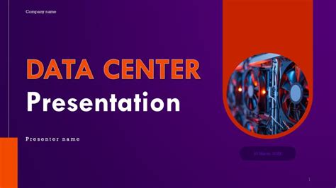 Free Data Center Powerpoint Presentation Templates