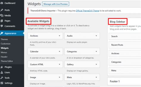 How To Create A Custom Sidebar In WordPress Beginner S Guide