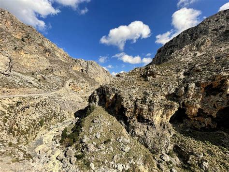 A Big Rocks On Background Of Blue Sky Stock Image Image Of High