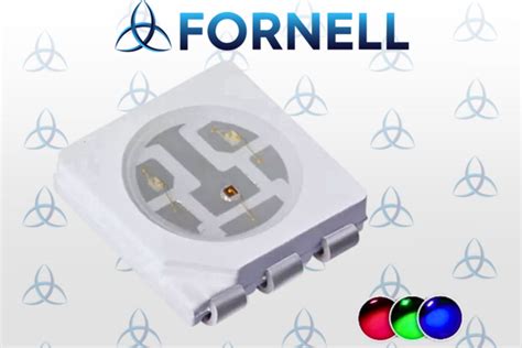 LED SMD RGB 5050 Fornell Componentes Eletrônicos