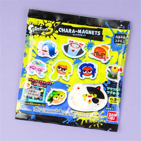 Splatoon 3 Chara Magnet With Gum Blippo