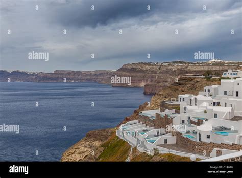 Santorini Fira Thira Greek Island Aegean Europe Traveling Best