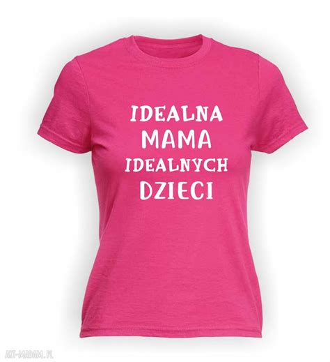 intrygujące koszulki koszulka z nadrukiem dla mamy prezent
