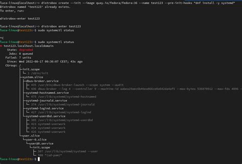 Error Distrobox Enter Fails On Fedora Silverblue 36 With Init Container · Issue 379
