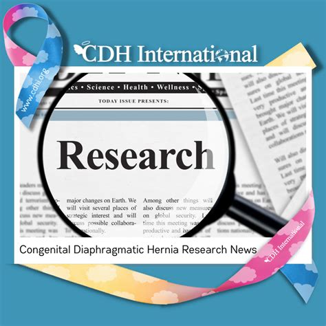 Cdh International A Global Initiative To Stop Congenital