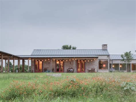 Texas Old Ranch House Designs Home Famous Inspiration Open Floor Plan
