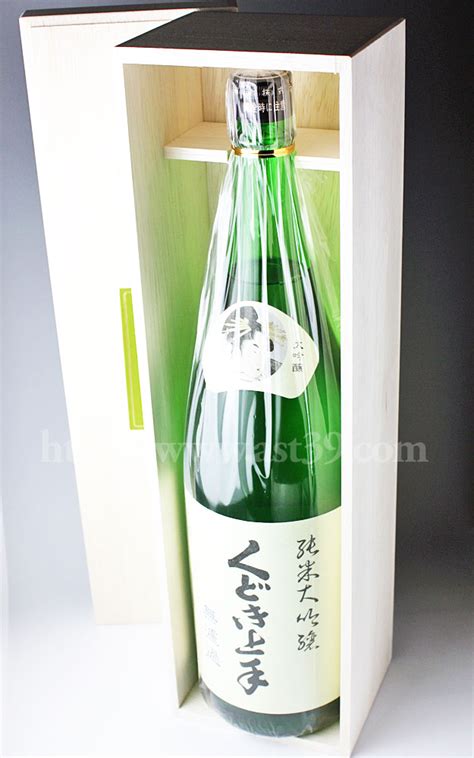 くどき上手 山田錦40 無濾過 純米大吟醸 18l 厳撰美酒 阿部酒店