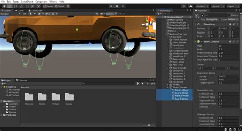 Please Help! Sub: Wheel Colliders : r/unity_tutorials