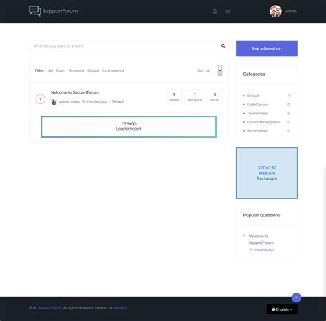 SupportForum PHP Script By Exchangesoftware Codester