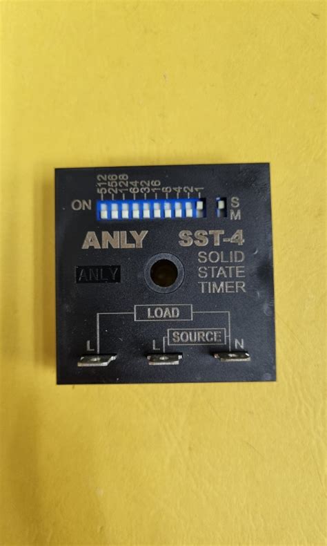 Anly Solid State Ic Timer Sst 4 Tv And Home Appliances Electrical Adaptors And Sockets On Carousell