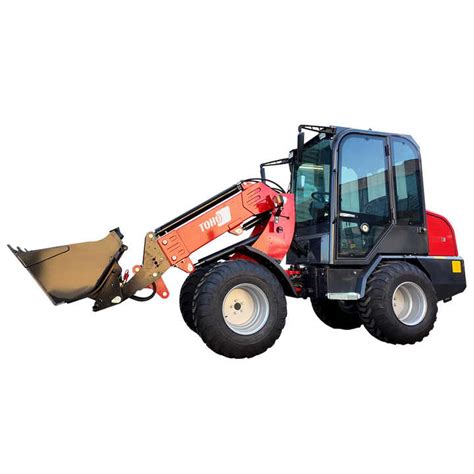 Toho Th220t Telescopic Loader Compact Loader Rotating 4x4 Telehandlers