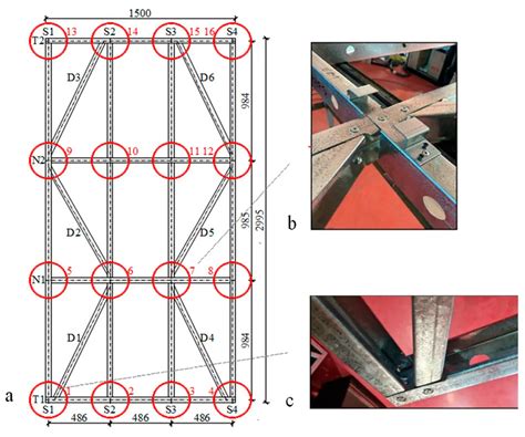 بررسی اتصالات در سازه ال اس اف 1404
