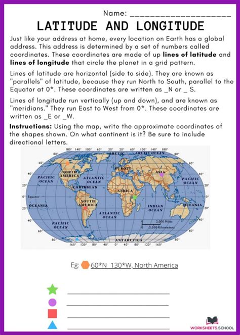 longitudes and latitudes questions and answers ecolebooks
