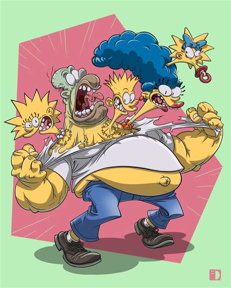The Simpsons Fan Art Behance