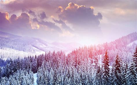 Cute Landscape Winter Wallpapers Wallpaper Cave