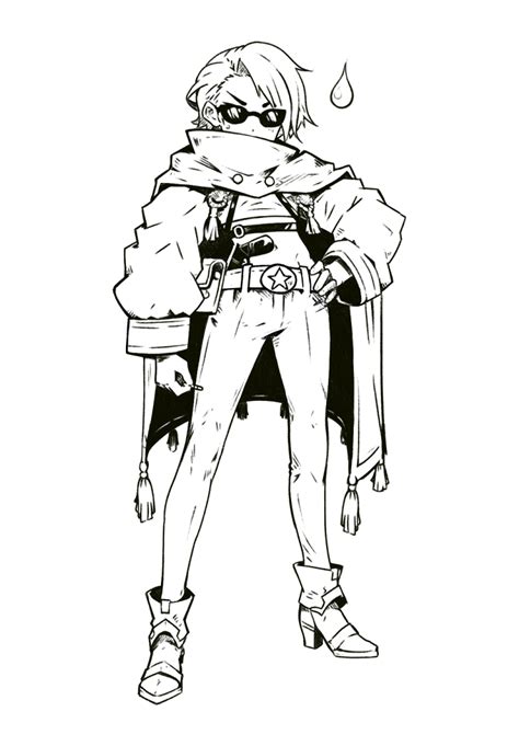 Gunslinger R Animesketch